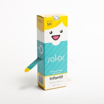 PROTECTOR SOLAR SOL-OR INFANTIL VITAMINA E ALOE FPS50 UVA+UVB X60G