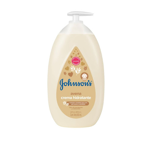 Crema Corporal Bebé Johnson’s Avena Botella x 800 ml