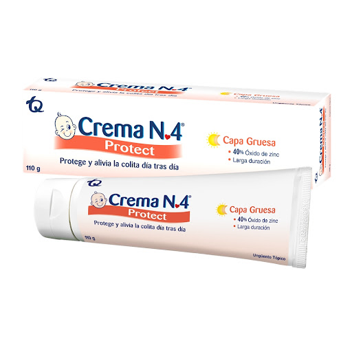 Crema N4 Protect Antipañalitis Tubo x 110 gr
