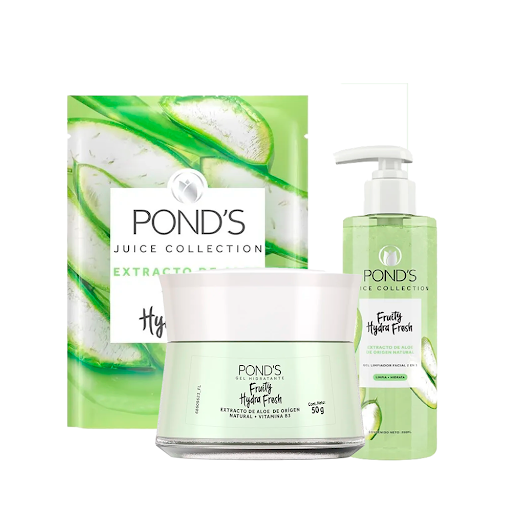 Combo Hidratación Facial Ponds Aloe Para Piel Sensible