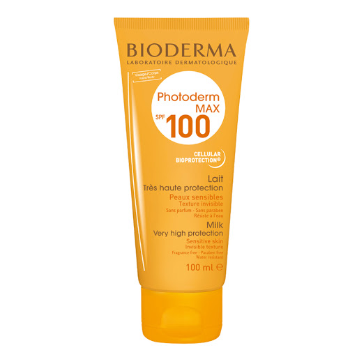 Protector Solar Bioderma Photoderm Max Sun Milk Spf100 Frasco x 100 ml