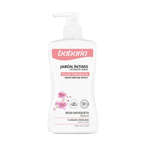 Jabon Intimo Babaria Rosa Mosqueta x 300 ml