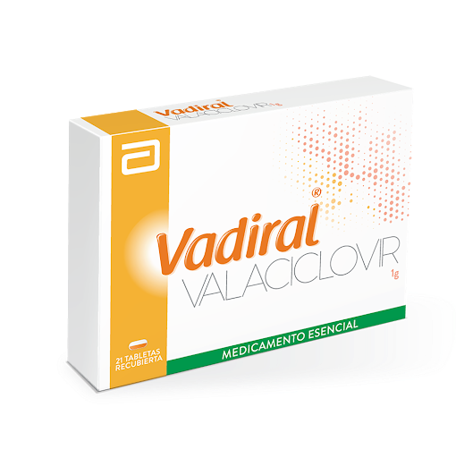 Vadiral Valaciclovir 1 gr Caja x 21 Tabletas undefined
