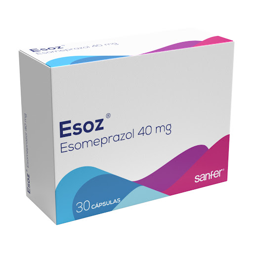 Esoz Esomeprazol 40 mg Pharmetique Caja x 30 Cápsulas