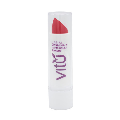 Labial Vitú Vitamina E Filtro Solar Escarlata 4 x 2 gr